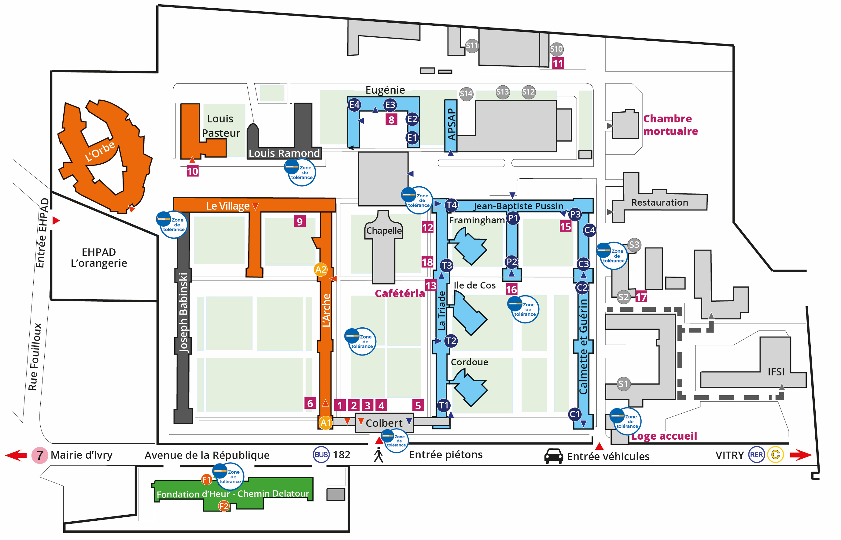 Plan CFX 04-2020 | Hôpital Charles-Foix
